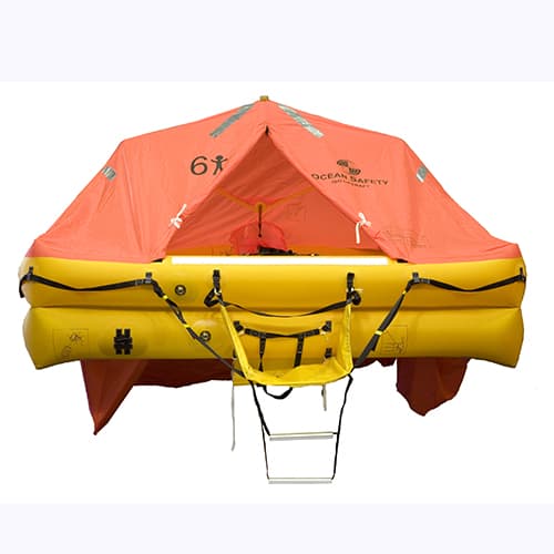 Ocean Safety ISO9650 10C Liferaft SOLAS B Pack | Marine Safety ...